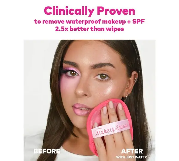 MAKEUP ERASER Spritz Please Multi-pack Reusable Makeup Wipe Set - No Color