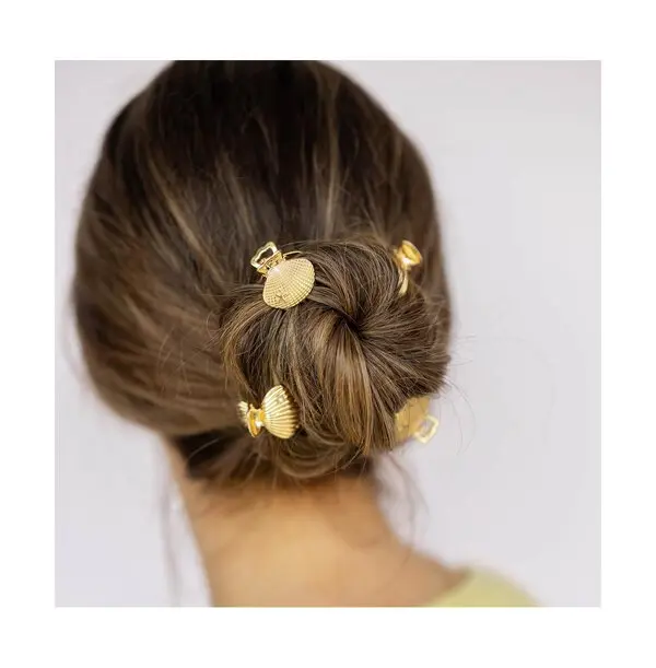 HEADBANDS OF HOPE Mini Claw Clip Set Of 4 Seashell
