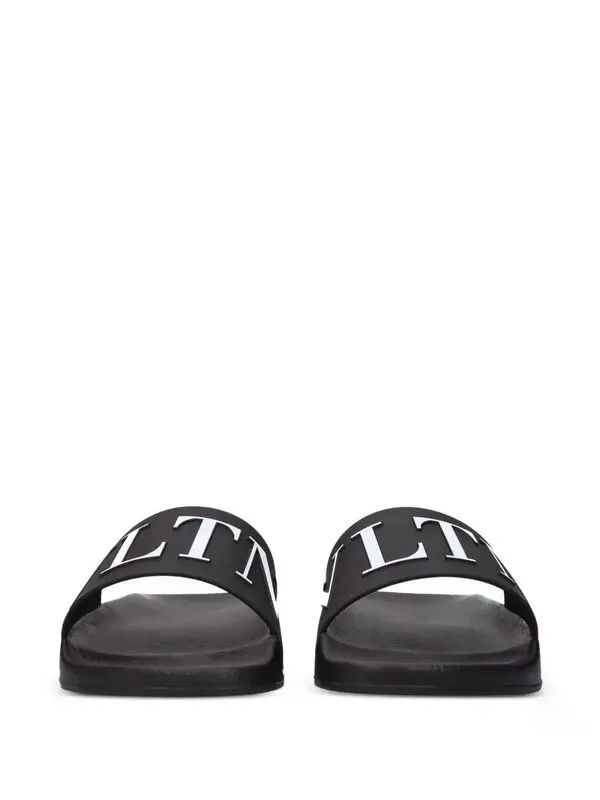 Valentino Garavani Logo Slide Sandals