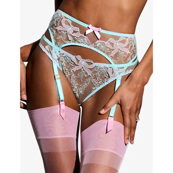Agent Provocateur Lisetta Lace Suspenders