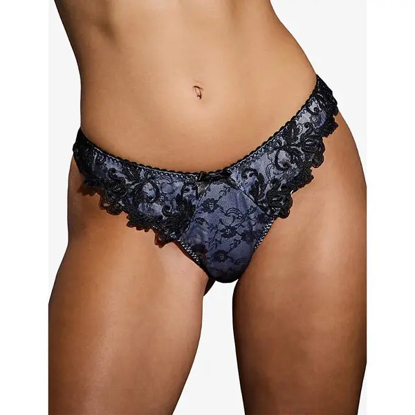 Agent Provocateur Clarette Lace Brazilian Briefs