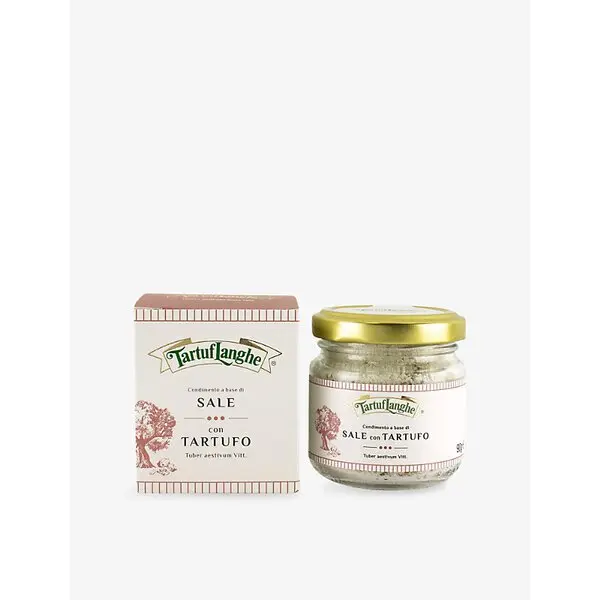 TARTUFLANGHE Grey Salt From Guerande With Black Truffle 90g - One-color