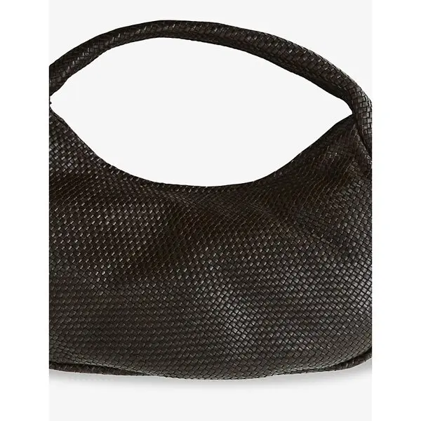 ST. AGNI Bon Bon Leather Shoulder Bag - Coffee