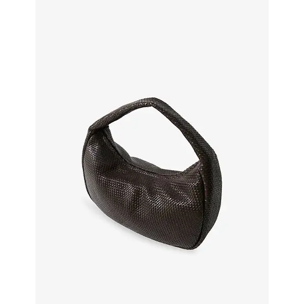 ST. AGNI Bon Bon Leather Shoulder Bag - Coffee
