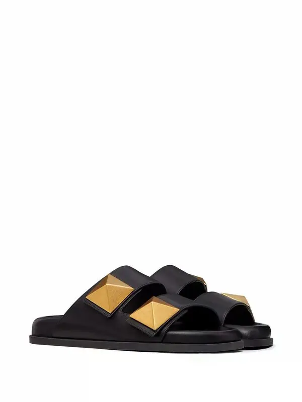 Valentino Garavani Oversized Rockstud Flat Sandals