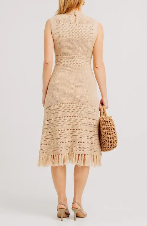 Torn By Ronny Kobo Colette Sleeveless Knit Dress