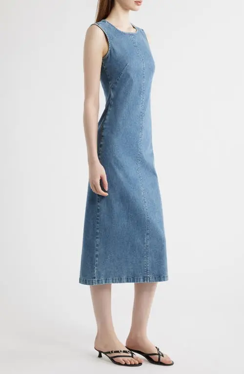 Rag & Bone Jasmine Denim Midi Tank Dress