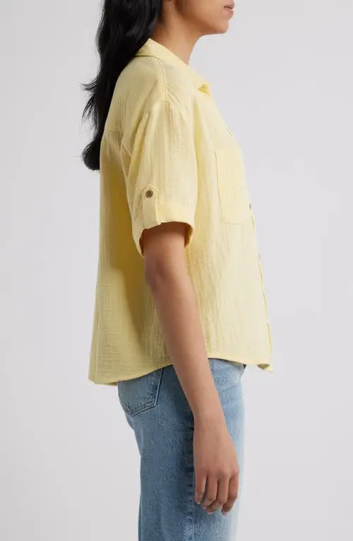 BEACHLUNCHLOUNGE River Gauze Shirt - Fresh Lemonade