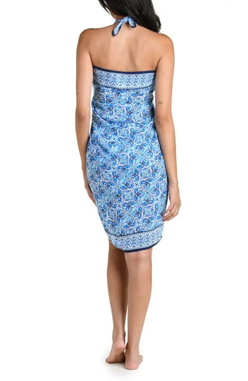 La Blanca Costa Azul Cover-up Sarong - Blue