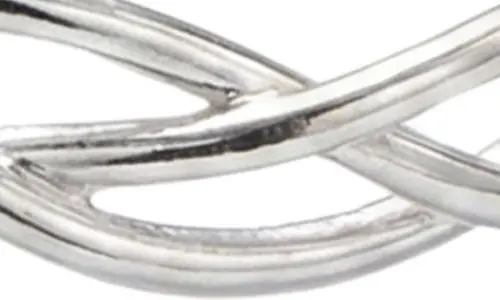 Argento Vivo Marquise Station Hoop Earrings In Sterling