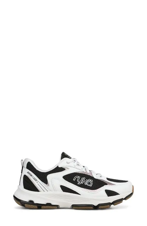 RYKA Devotion X Walking Sneaker - White Black