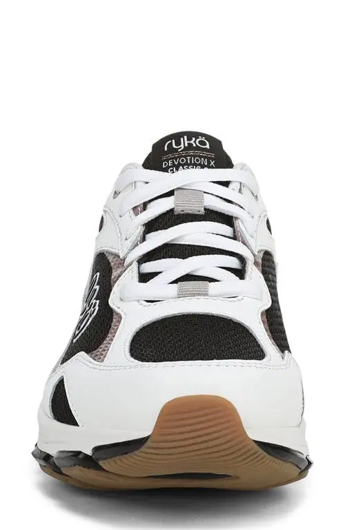 RYKA Devotion X Walking Sneaker - White Black