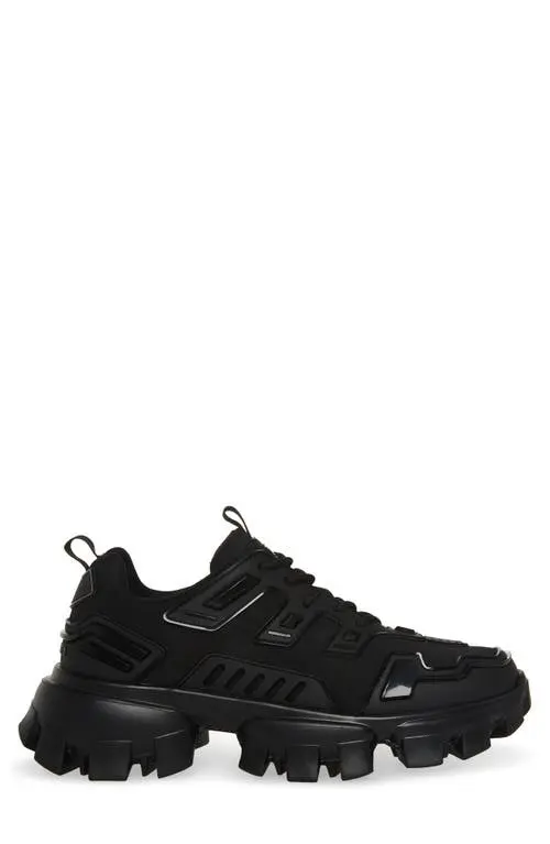 Steve Madden Ponce Lace-up Chunky Sneakers - Black