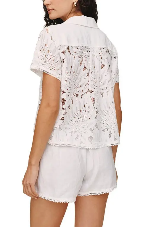 Bella Dahl Lace Shirt