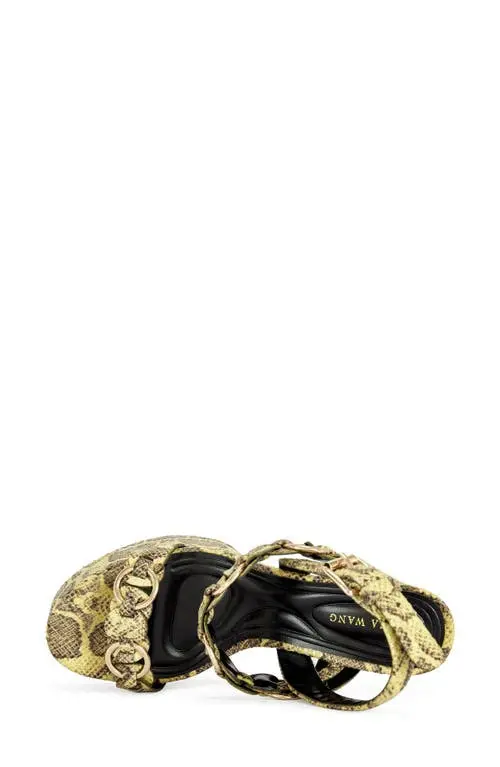 AZALEA WANG Tarynn Slingback Platform Sandal