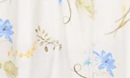 BLU PEPPER Floral Print Sleeveless Maxi Dress