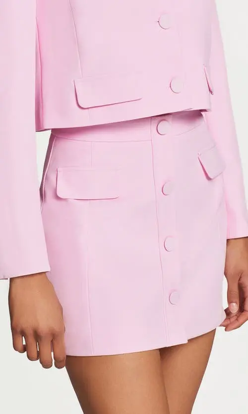 Generation Love Katana Crepe Mini Skirt