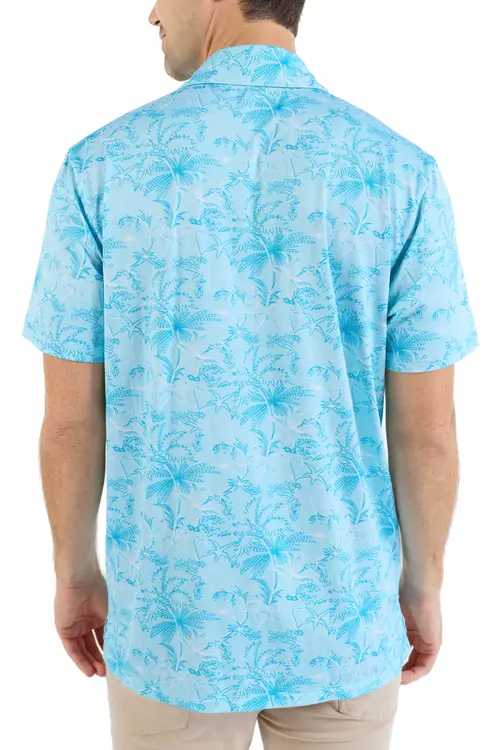 Kenny Flowers The Ocean Round Golf Shirt