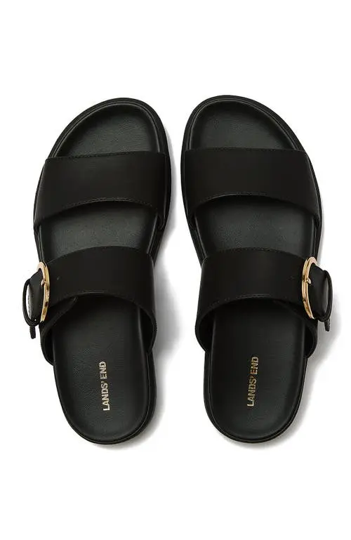 LANDS' END All Day Comfort Buckle Slides