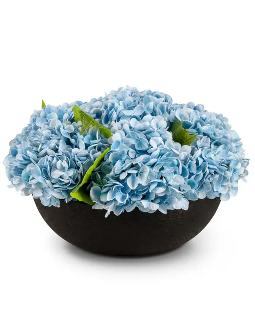 COCOBELLA Melina Realtouch Hydrangea Arrangement - Azure