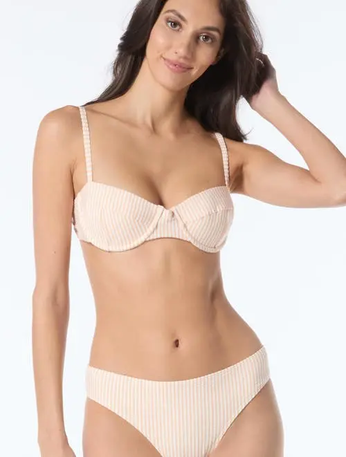 Kate Spade New York Seamed Underwire Bikini Top