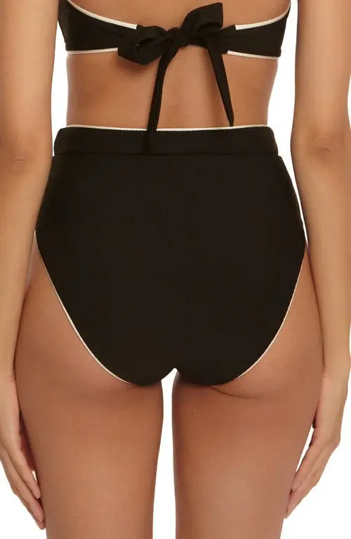 Trina Turk Corinth High Waist Bikini Bottoms