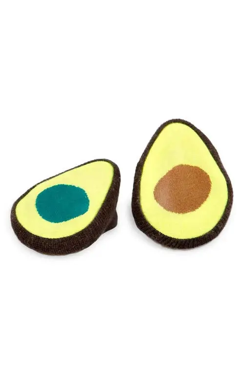 DOIY Ripe Avocado Crew Socks