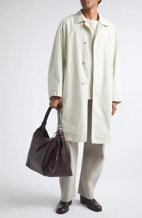 LEMAIRE Water-resistant Cotton Car Coat - Soja