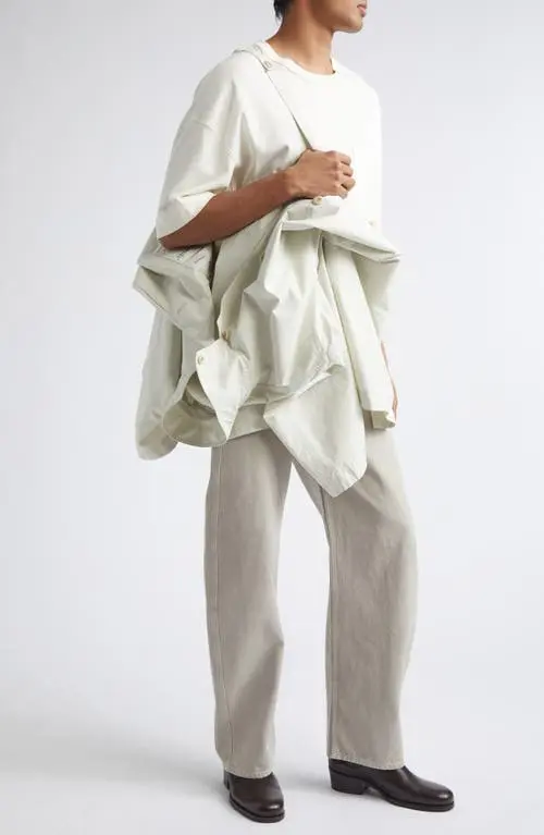 LEMAIRE Water-resistant Cotton Car Coat - Soja