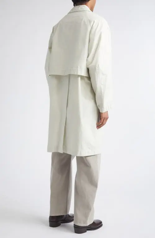 LEMAIRE Water-resistant Cotton Car Coat - Soja