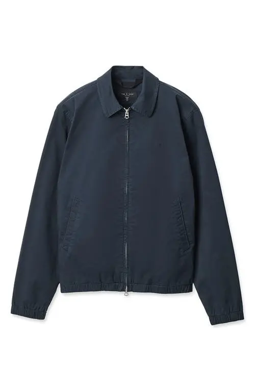 Rag & Bone Harrington Stretch Cotton Jacket - Sail