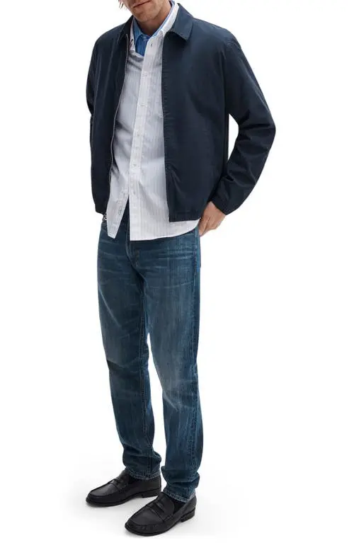 Rag & Bone Harrington Stretch Cotton Jacket - Sail