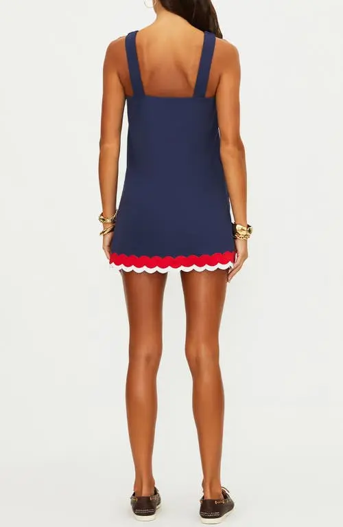 Beach Riot Mischa Colorblock Cover-up Mini Dress