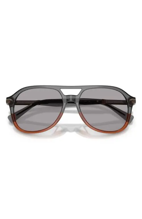 Brunello Cucinelli Polarized Pilot Sunglasses