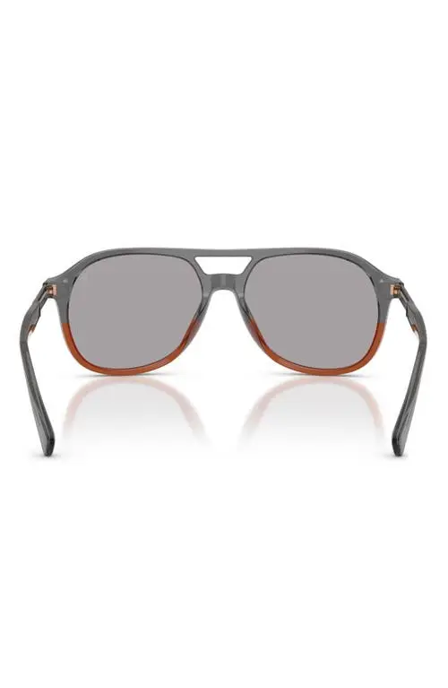 Brunello Cucinelli Polarized Pilot Sunglasses