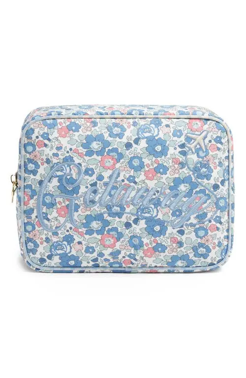 Stoney Clover Lane X Liberty Large Getaway Embroidered Pouch - Betsy