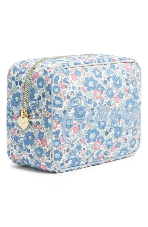 Stoney Clover Lane X Liberty Large Getaway Embroidered Pouch