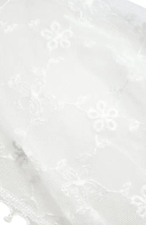 NATASHA Floral Embroidered Lace Headscarf