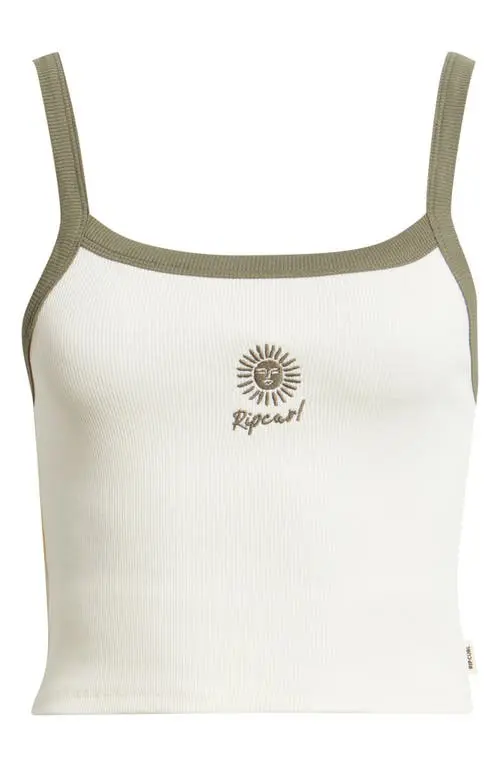 Rip Curl Embroidered Sun Baby Tank - Bone