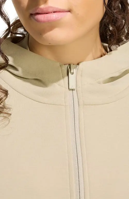 ADIDAS ORIGINALS Soft Lux Zip Front Hoodie