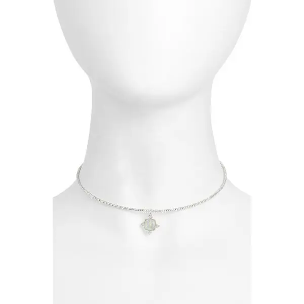 CHILD OF WILD Fire Sky Pendant Collar Necklace - Silver