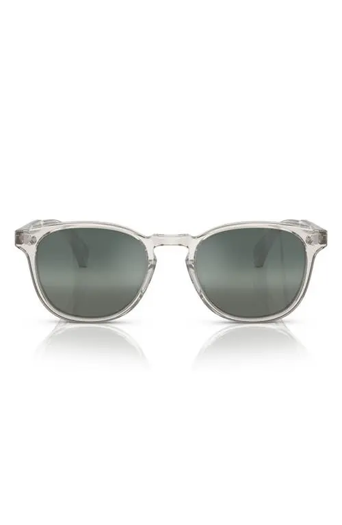 Oliver Spencer Finley Esq. Sunglasses - Black Diamond/steal Gradient