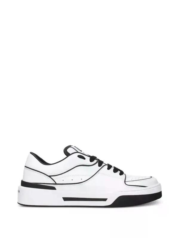 Dolce & Gabbana Panelled Leather Sneakers