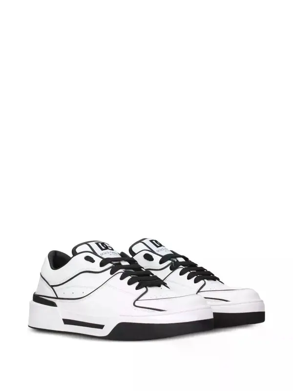 Dolce & Gabbana Panelled Leather Sneakers