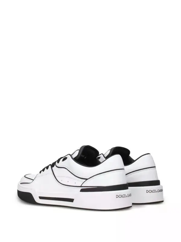 Dolce & Gabbana Panelled Leather Sneakers