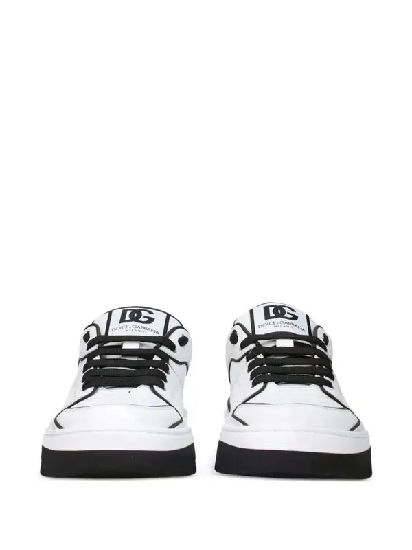 Dolce & Gabbana Panelled Leather Sneakers