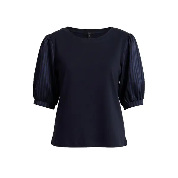 VAAI Gathered Sleeve Top