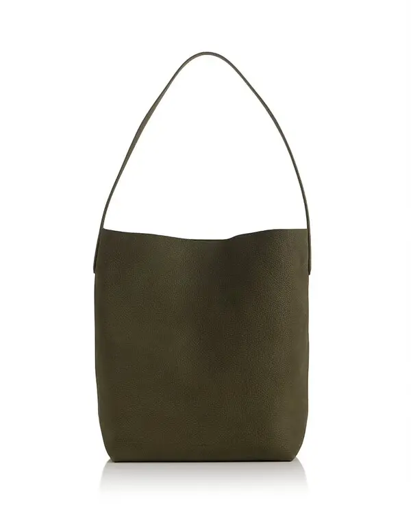 MANSUR GAVRIEL Everyday Cabas Leather Shoulder Bag - Algae