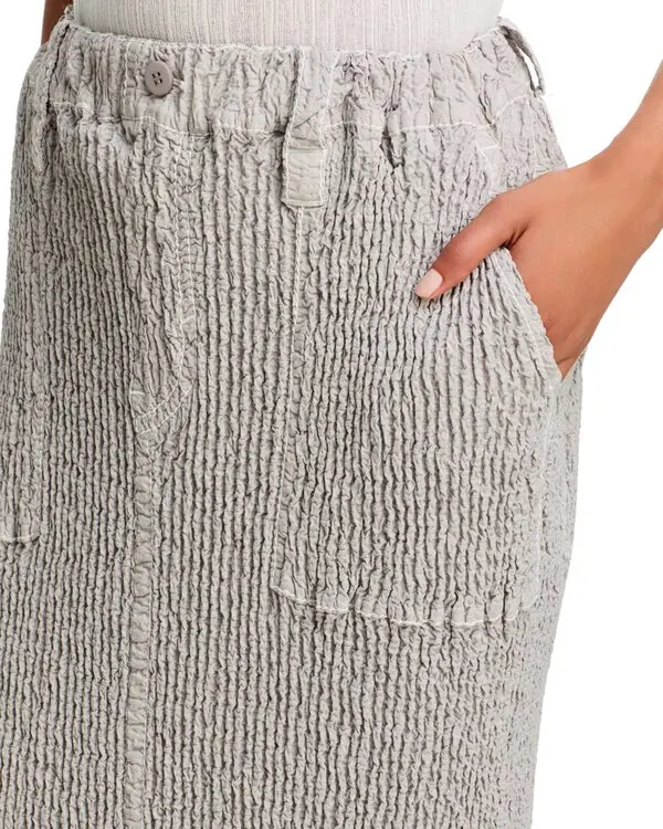 Issey Miyake Wavelet Maxi Skirt