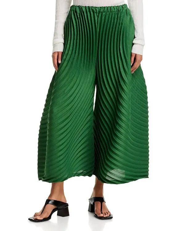 Issey Miyake Circle Pleats Pants